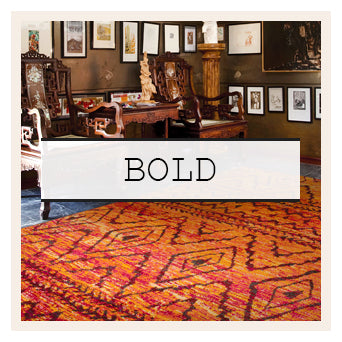 Bold Color & Pattern Rugs - Woodwaves