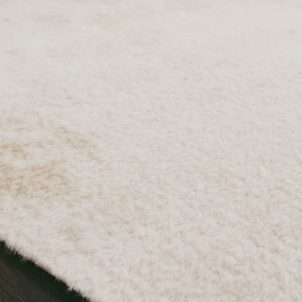 Ivory Cowhide Rug - Woodwaves