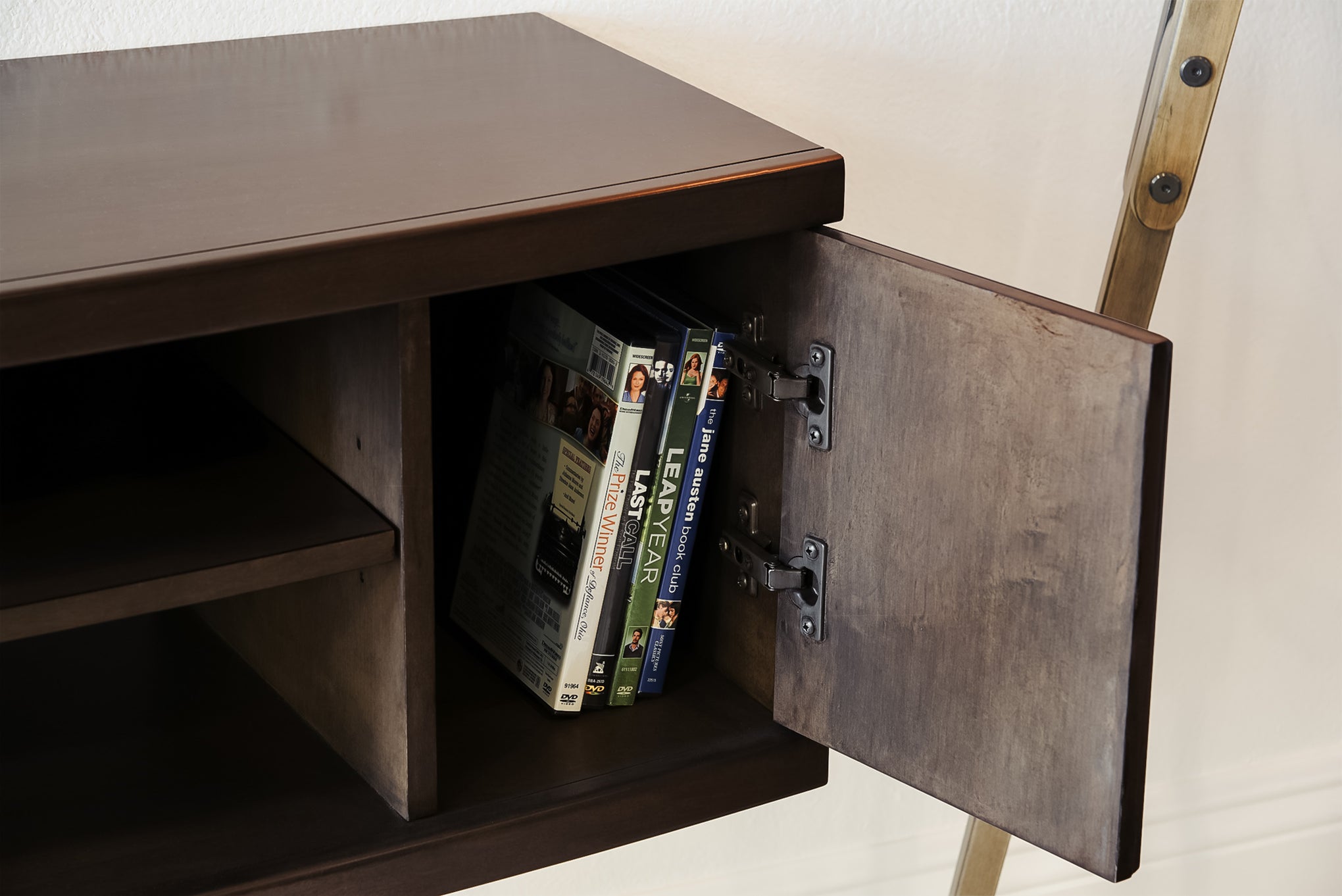 Modern Curved Floating TV Stand Wall Mound Media Console - Curve - Esp ...
