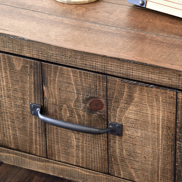 Handcrafted Rustic Floating Nightstand - Wood Wall Mount Drawer - Pine ...