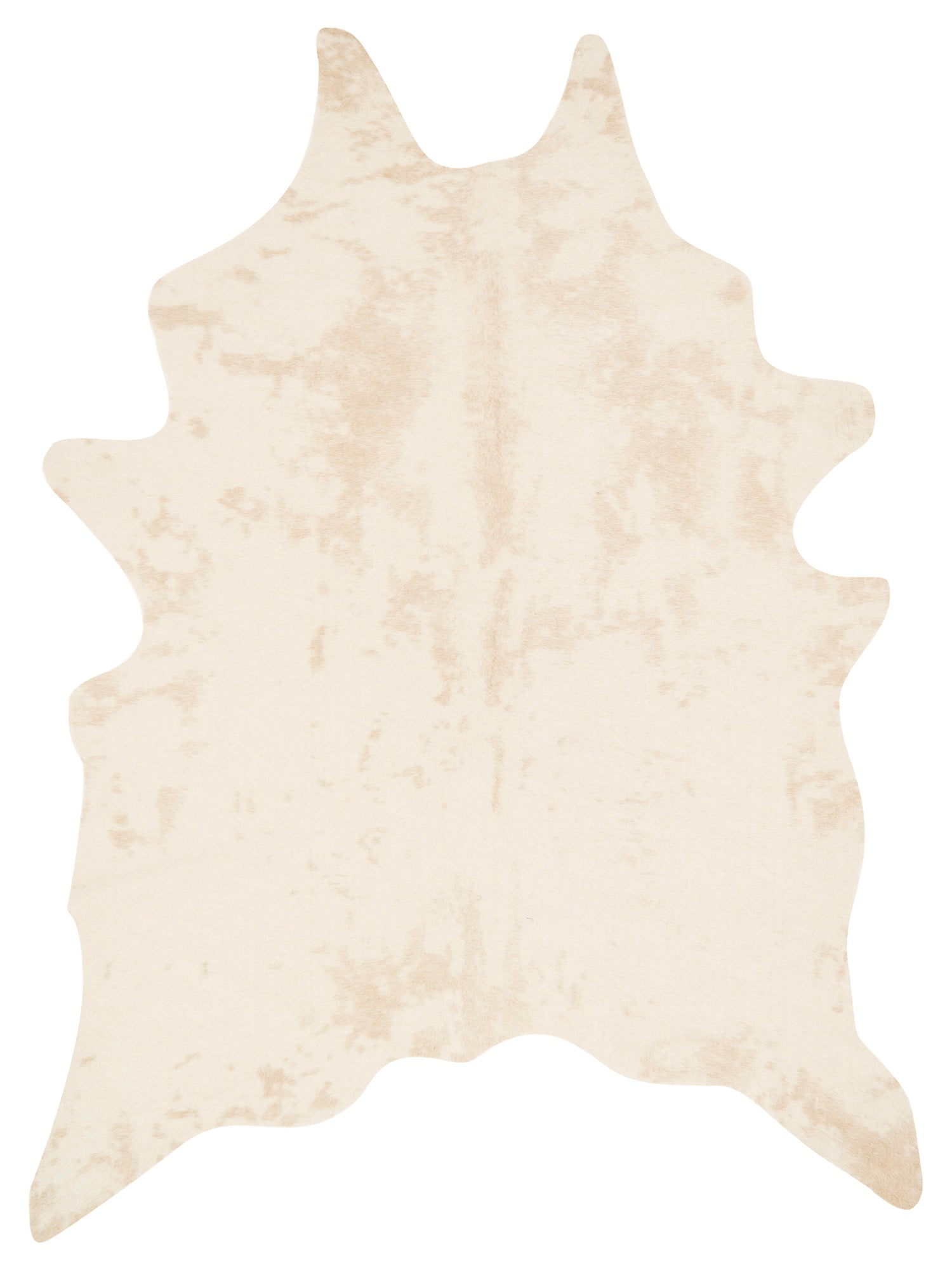 Ivory Cowhide Rug - Woodwaves