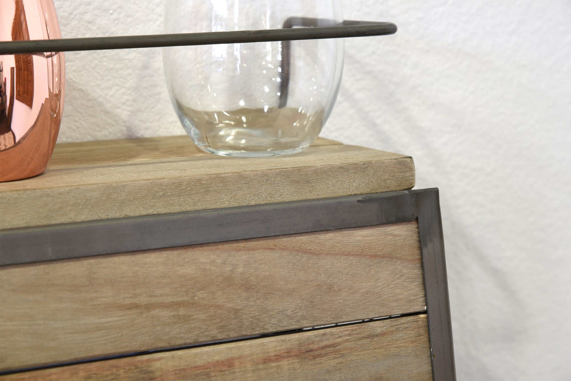 Floating Wall Mount Mini Bar Wine Liquor Shelf - Woodwaves