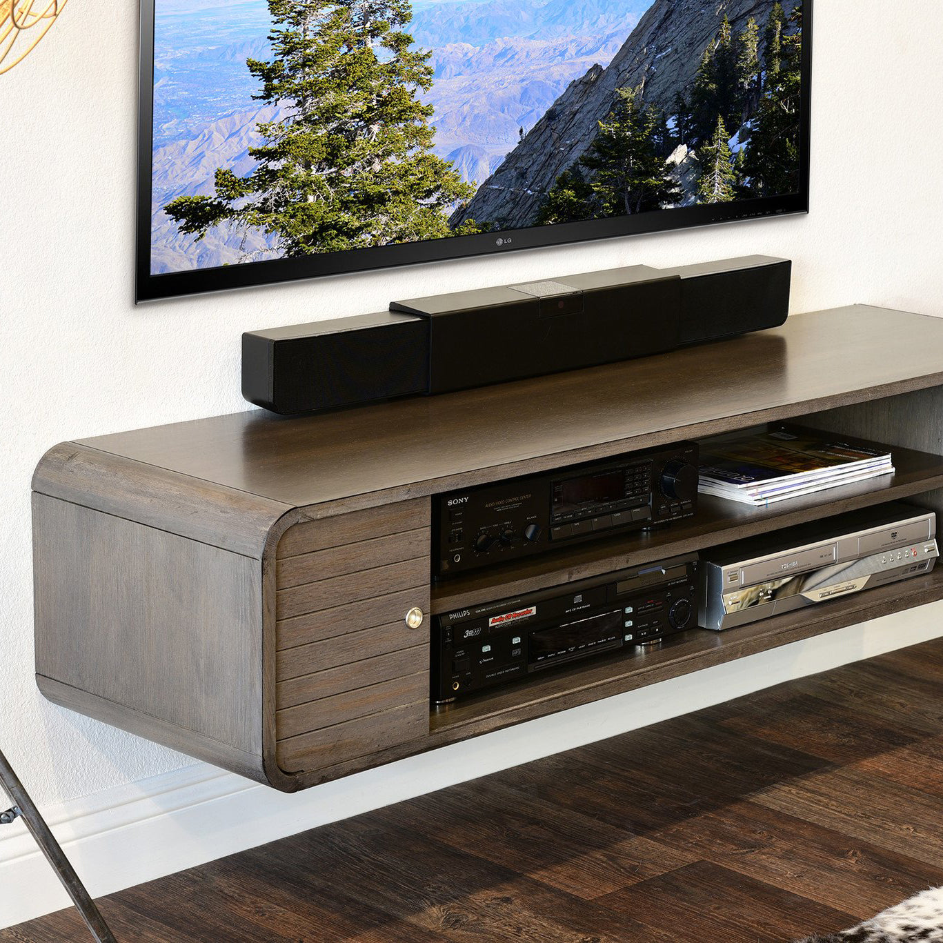 TV Stand & Bookcase Wall Mount Hardware - Woodwaves
